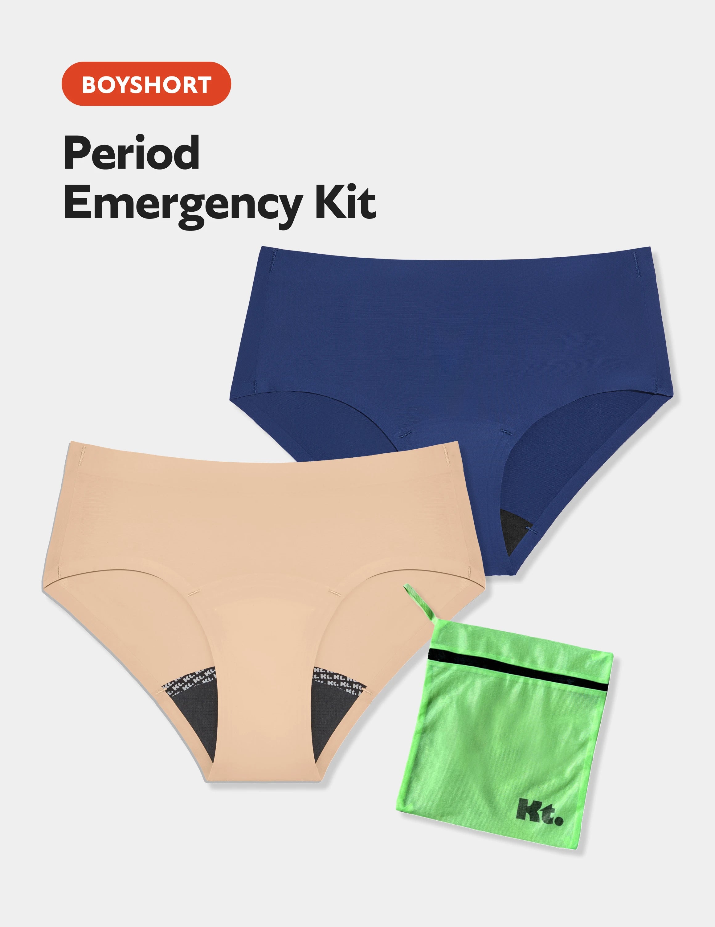 Teen Period Emergency Kit - Bikini | Girls Period Underwear Set – Knix