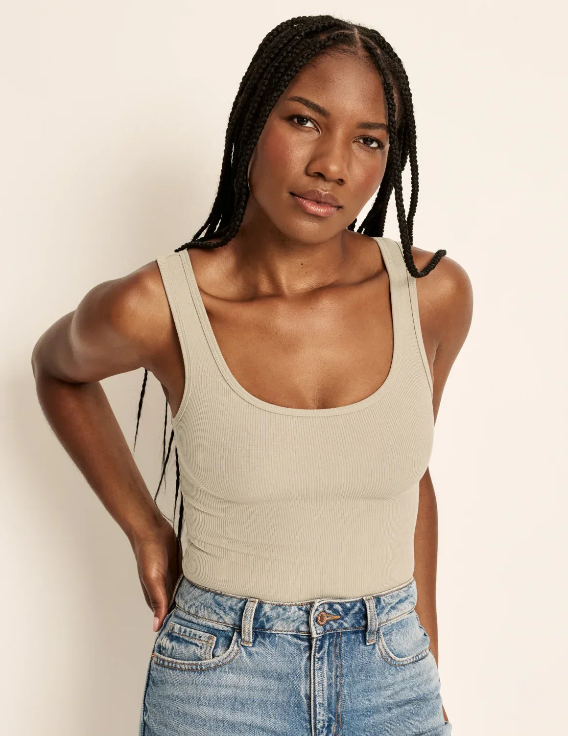 SculptRib™ Cotton Tank – Knix